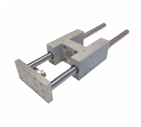 Guiding units for cylinders