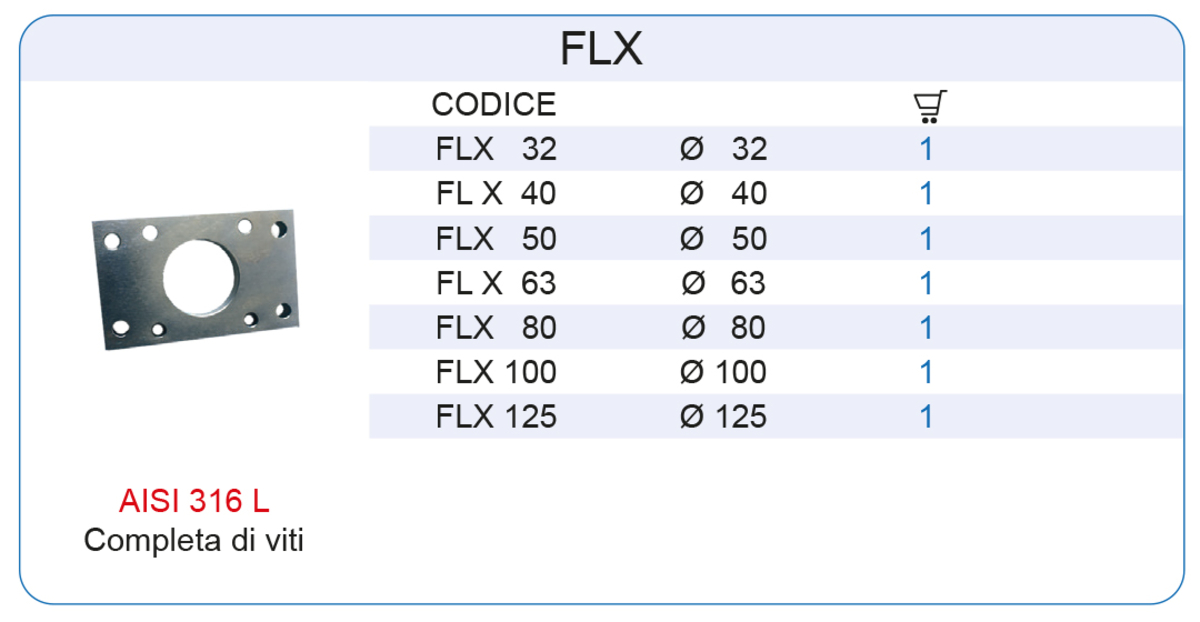 Iso 6431 stainless steel cylinders accessories